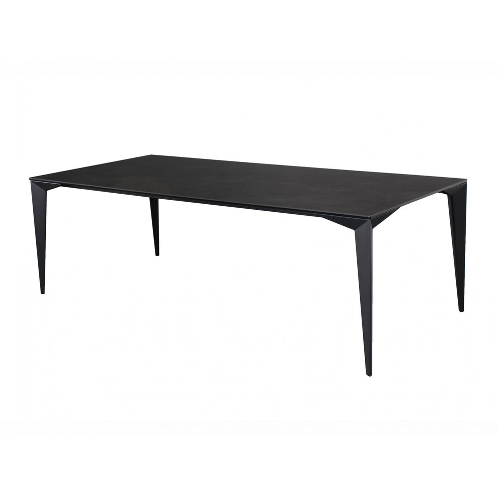 Orion 240cm Large Nero Ceramic Dining Table - Grey – Alfresco Collective