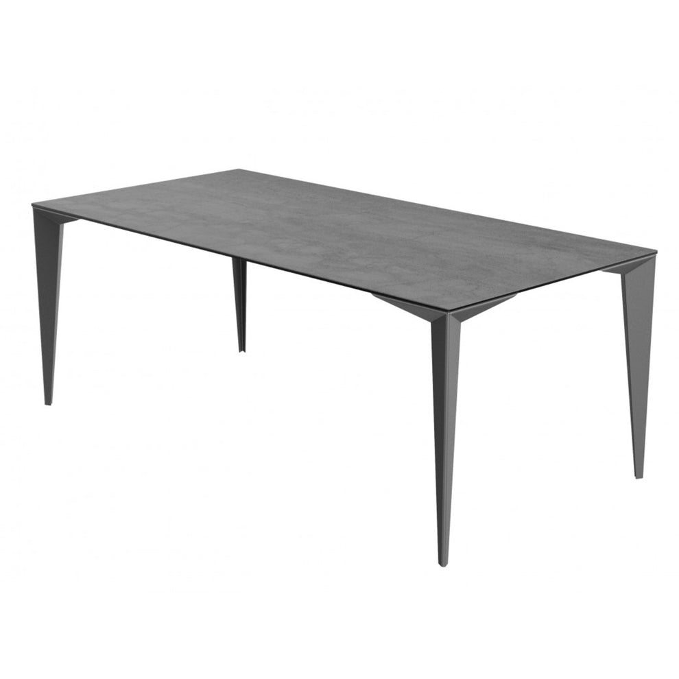 Orion 240cm Large Florence Ceramic Dining Table - Grey – Alfresco ...