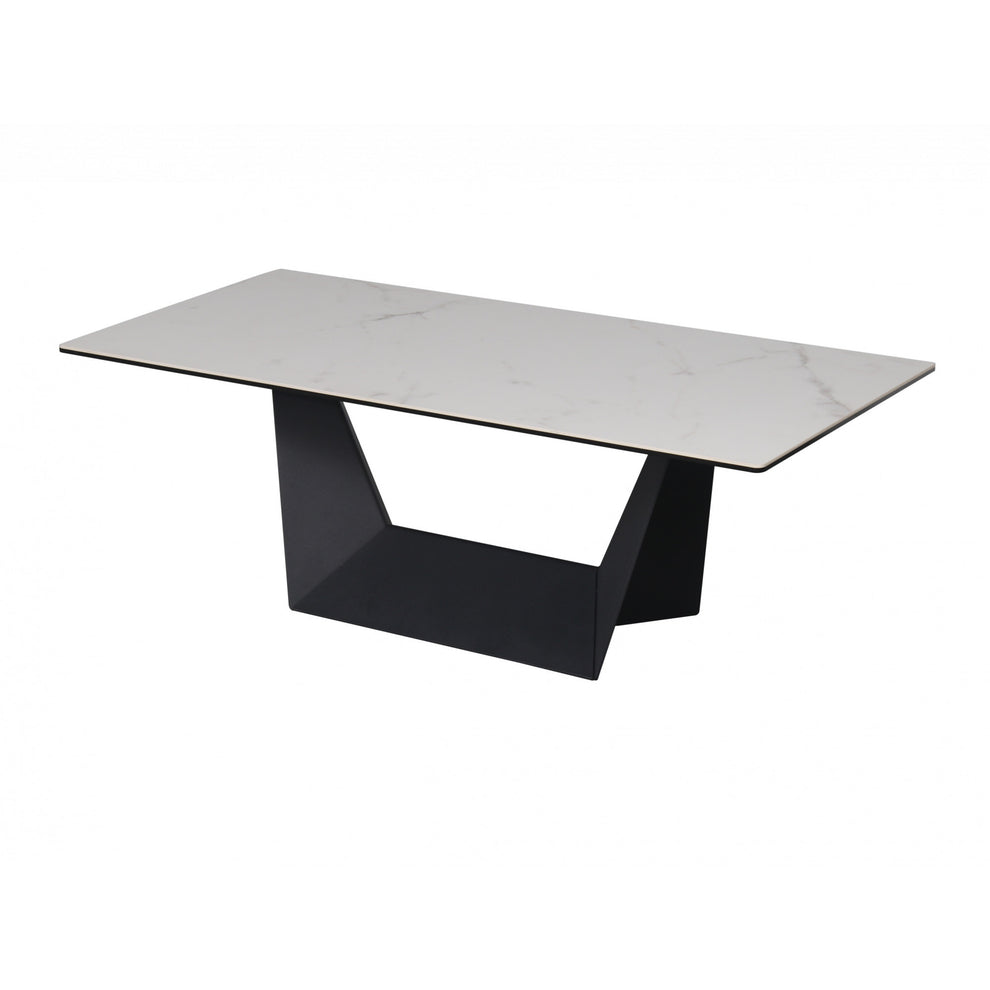 Symphony 130cm Marmo Ceramic Coffee Table – Alfresco Collective
