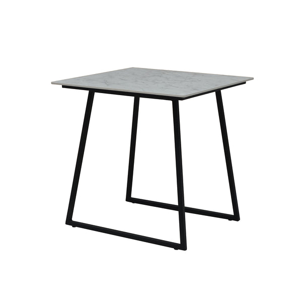 Turin 55cm Marble Outdoor Side Table – Alfresco Collective